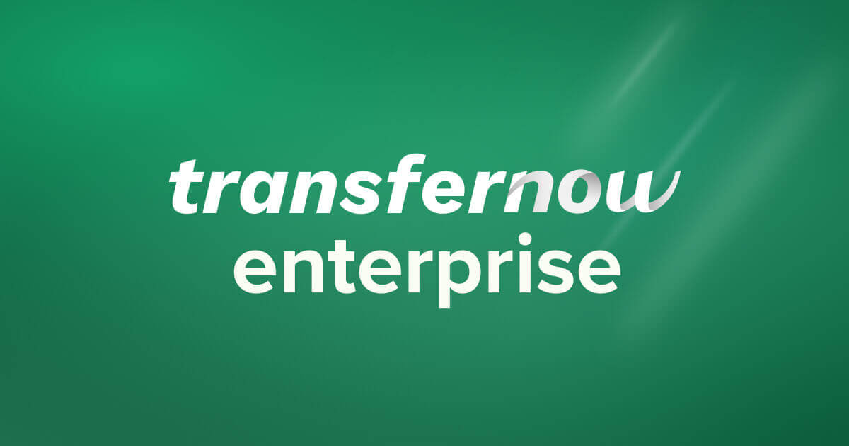Transferência de arquivos segura para Organizações – TransferNow Enterprise